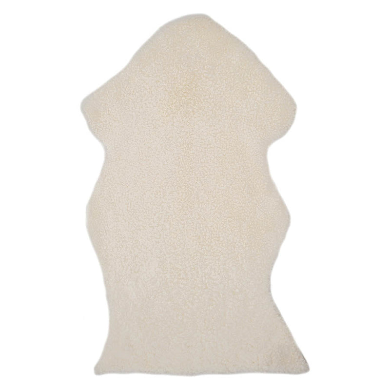 Shearling Sheepskin Rug | Natural White | Hides of Excellence